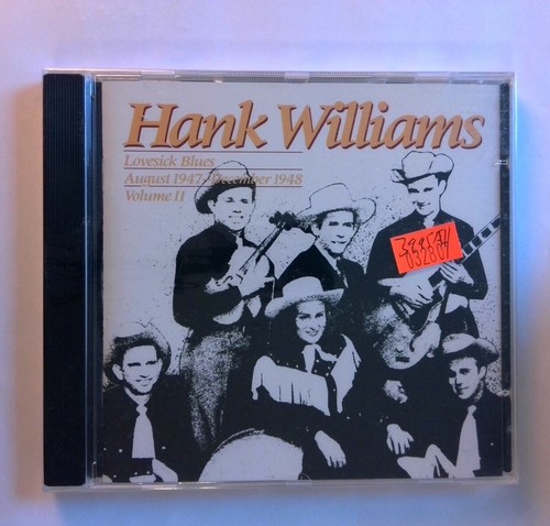 HANK WILLIAMS Lovesick Blues vol 2 [New Sealed CD] 42282555120| eBay
