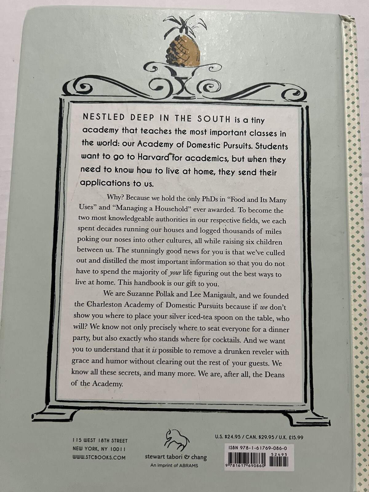 Charleston Academy of Domestic Pursuits : A Handbook of Etiquette with ...