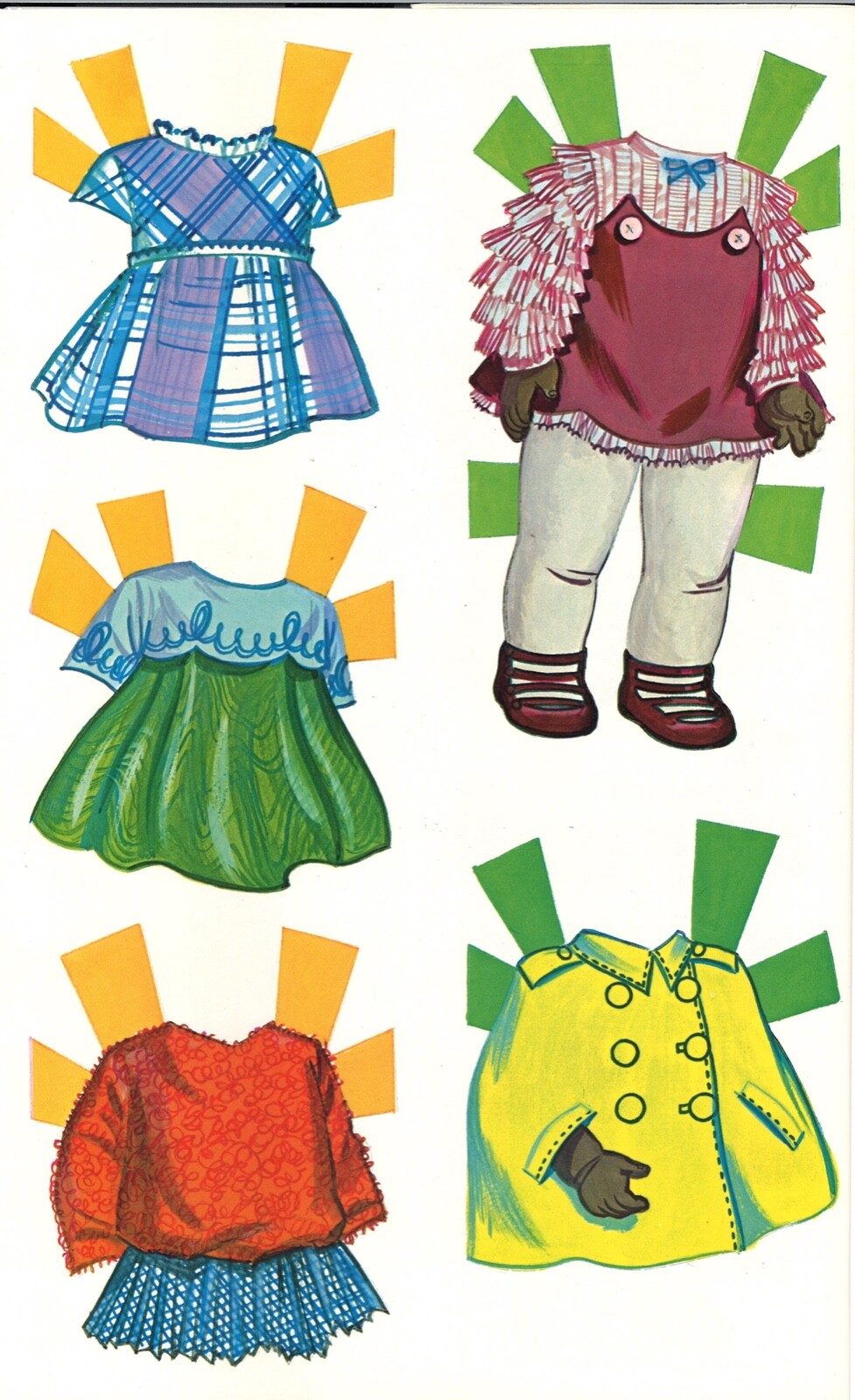 VINTAGE 1971 BABY NANCY PAPER DOLL HD LASER REPRODUCTON LO PR~NO1 SELR ...