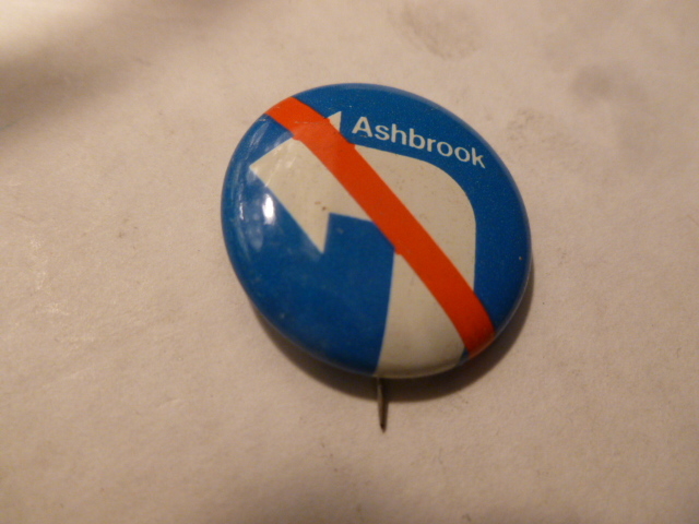 John Ashbrook Presidential Pin Back Campaign 1972 Political Button Ohio ...