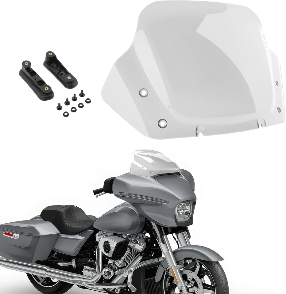 14" Clear Windshield Windscreen Fit For Harley CVO Street Glide FLHXSE ...
