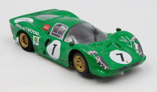 Ferrari P4 Piper slot car Metal Chassis Lexan Body 1:24 Made By toptoys ...