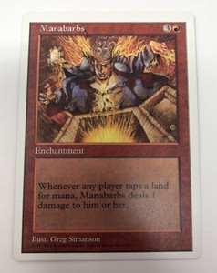 Magic The Gathering 1997 Manabarbs MTG Card | eBay