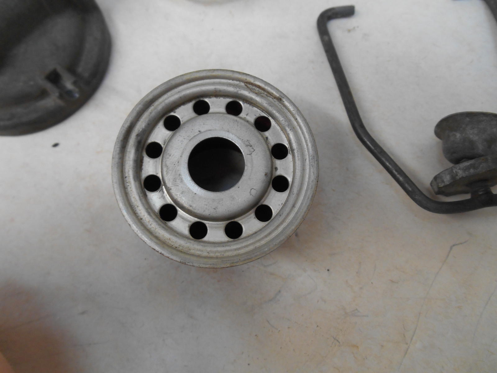 Vintage OE 50's 60's Chevy GM 1/4" NPT AC 854324 GF124 Glass Bowl Fuel ...