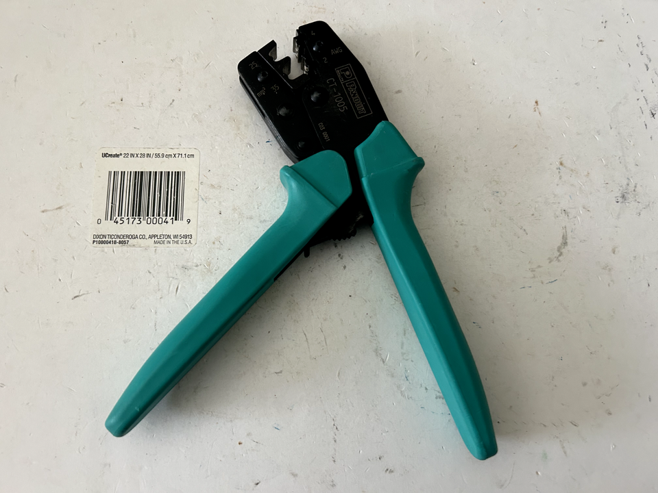 PANDUIT CT-1005 Ferrule Crimp 4-2AWG ControlCycle EA AWG 4-2 | eBay