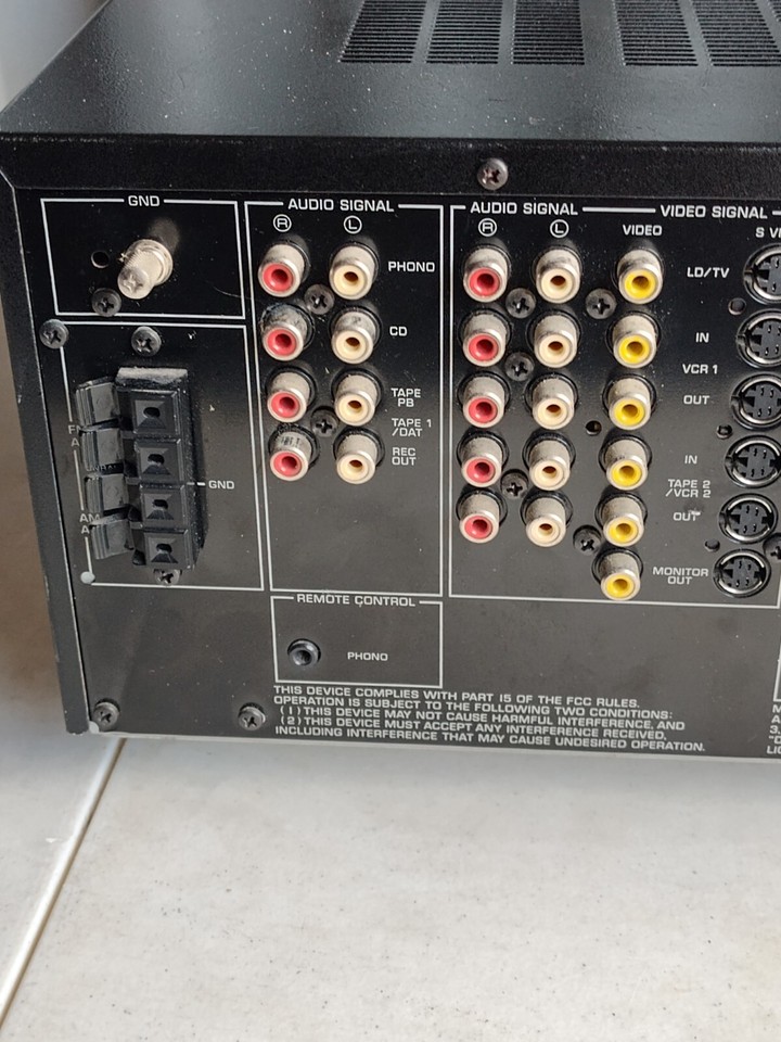 Yamaha RX-V1050 Powerful Receiver 5 channel Tested And Works Perfectly ...