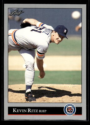 1992 Leaf #386 Kevin Ritz Detroit Tigers Pack Fresh Mint+ | eBay