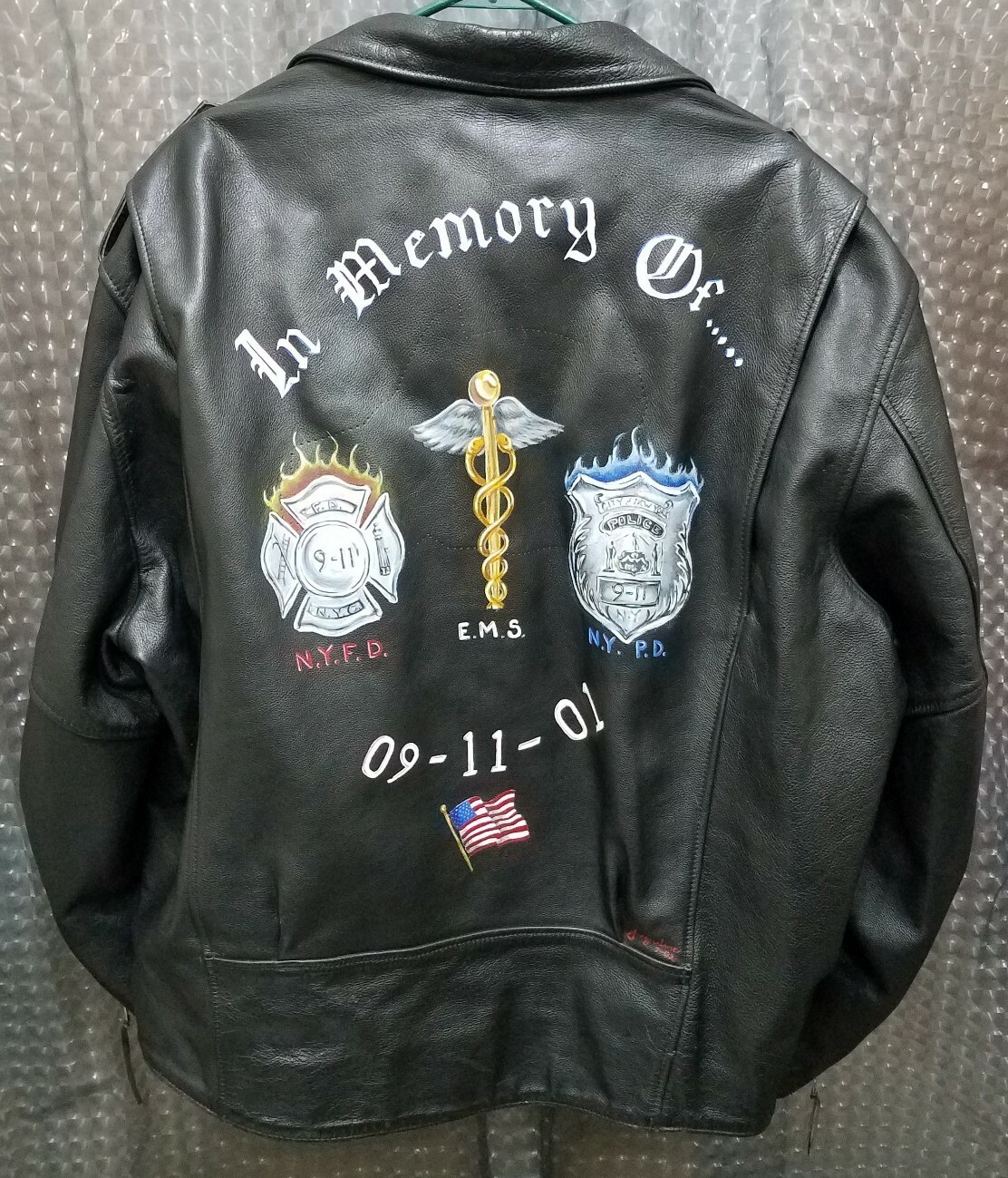 Harley Davidson An American Legend Leather Jacket Men… - Gem