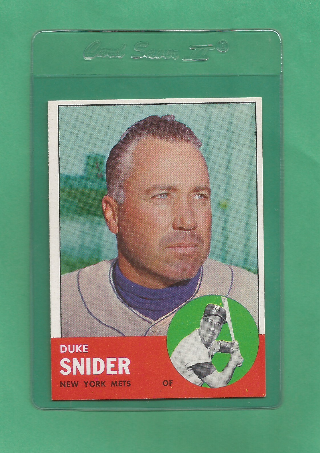 1963 Topps New York Mets Duke Snider # 550 NM-MT Tough Card !!! | eBay