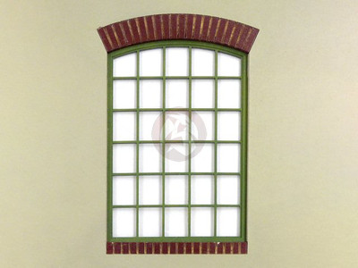 Plus Model 1/35 Workshop Windows with Round Head Casing (2 windows) 502 ...