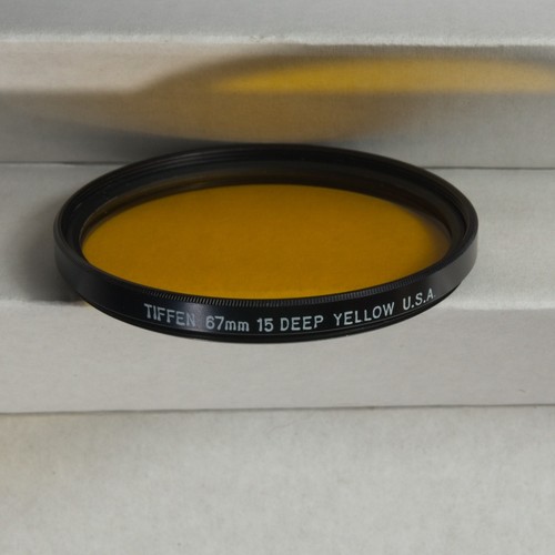 Tiffen 67mm Deep Yellow Wratten 15 Filter for B&W Photography | eBay