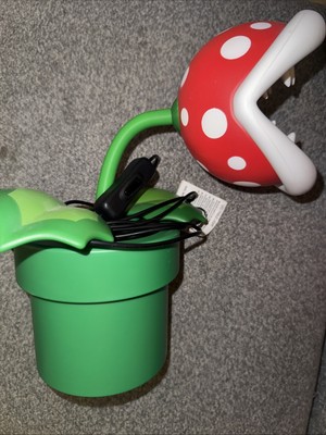 Paladone Super Mario Piranha Plant Posable Light Lamp 8.5" | eBay