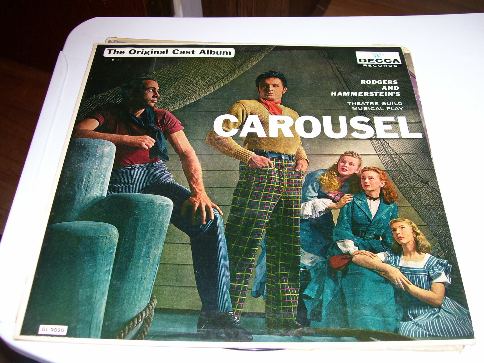 CAROUSEL ORIGINAL CAST ALBUM THEATRE GUILD MUSICAL PLAY-DECCA-RODGERS ...