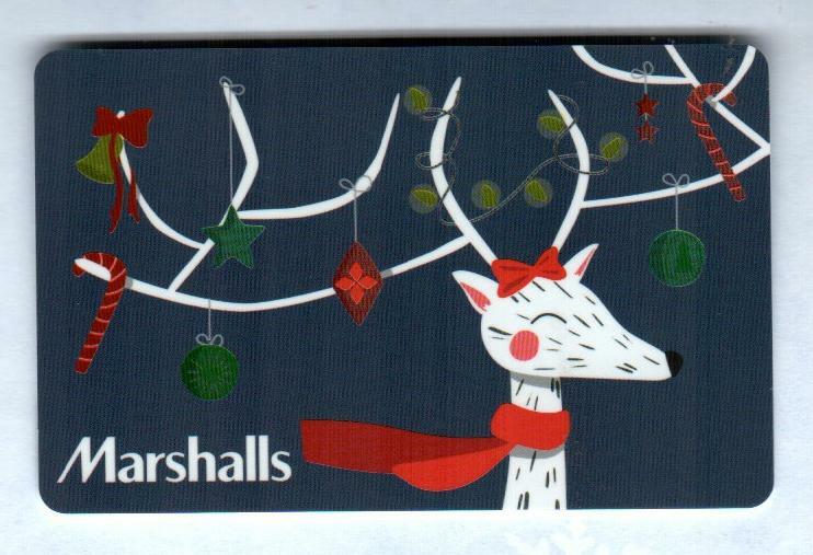 MARSHALLS Reindeer ( 2020 ) Gift Card ( $0 ) | eBay