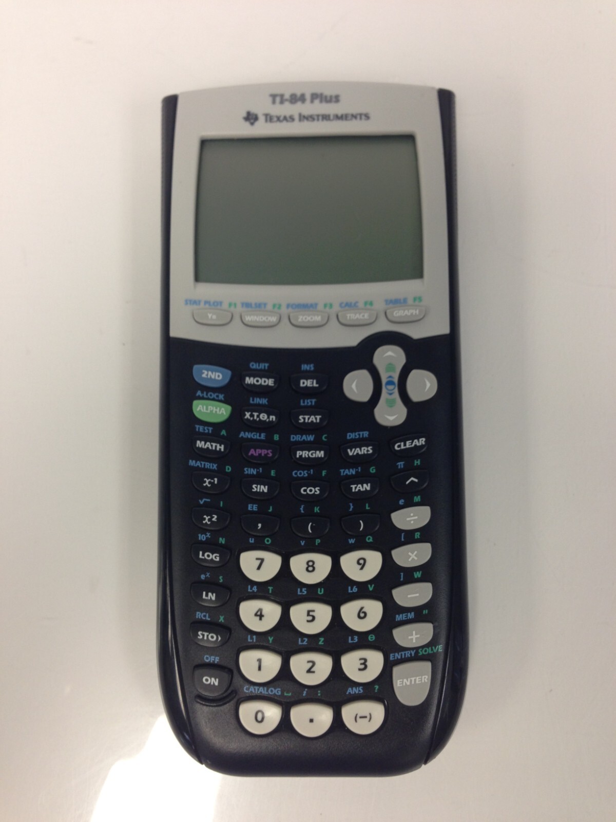 Texas Intruments TI-84 Plus Graphing Calculator Fully Functional- Black ...