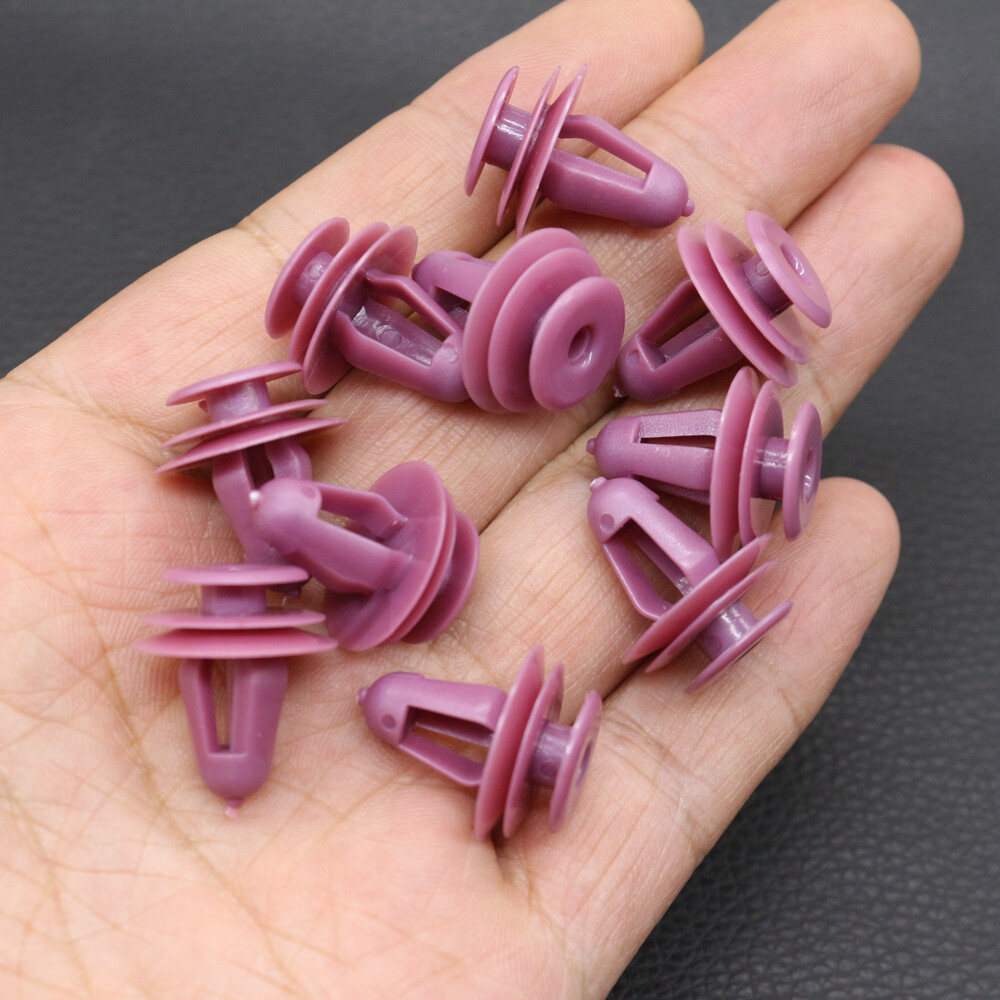 10 Interior Door Panel Trim Retainer Fasteners For GM Toyota & Lexus ...