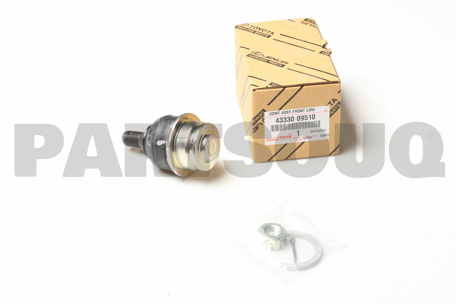 4333009510 Genuine Toyota JOINT ASSY, LOWER BALL, FRONT, RH/LH 43330 ...