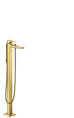Hansgrohe Bath Mixer Metropol Finished Set 32532990 Polished Gold Optic ...