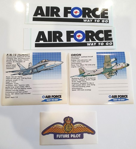 Vintage 1990s RAAF stickers x5 | eBay Australia