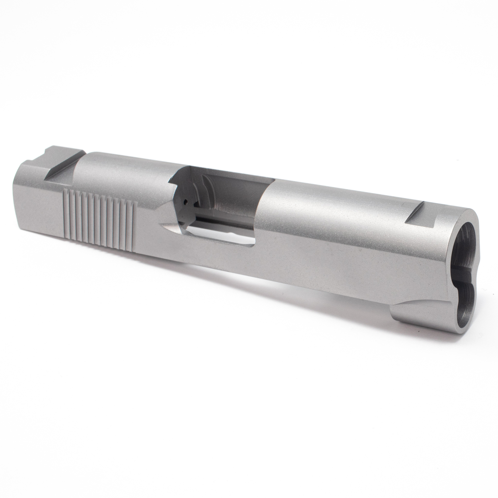 1911 Officer Slide - 45 ACP Stainless Swept Cut/ Thin Rear/ STD Sight ...