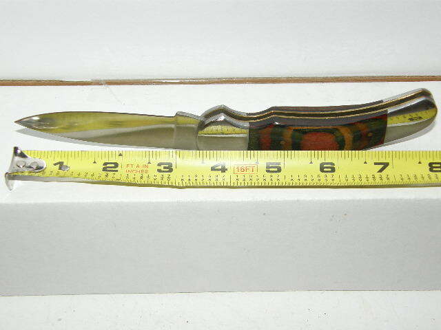 WHITE TAIL CUTLERY LARGE SINGLE BLADE FOLDING KNIFE 8" OVERALL 3" BLADE ...