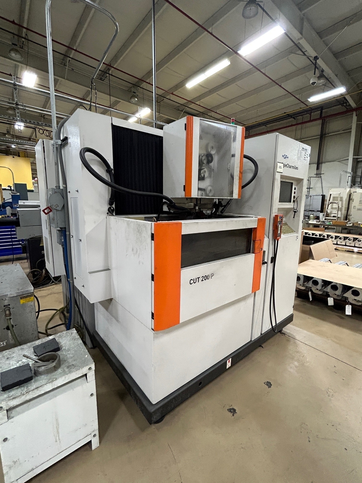 Agie Charmilles GF Cut 200P Wire EDM New 2012 Low Hours w Chiller | eBay