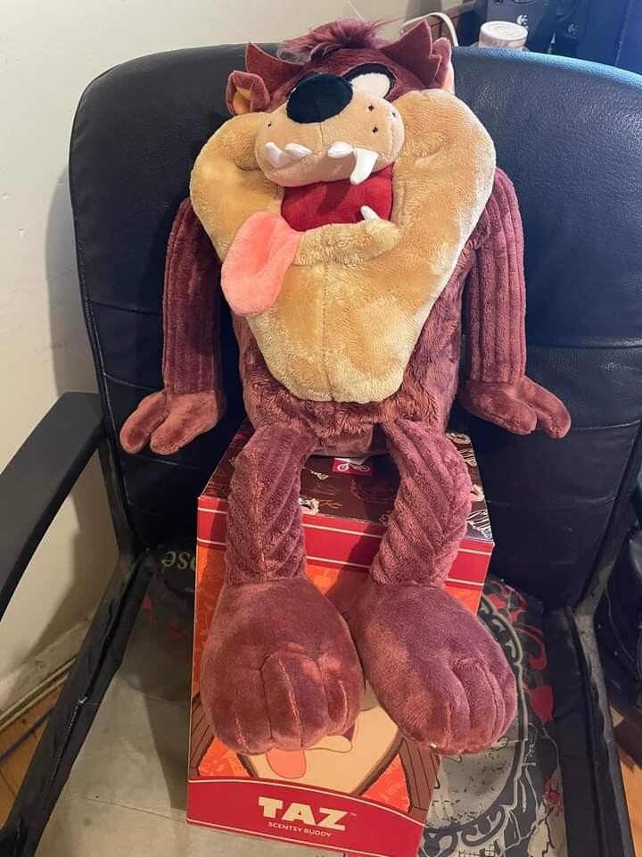 NEW IN BOX SCENTSY BUDDY LOONEY TUNES TAZ MANIA WITH SCENT PACK | eBay