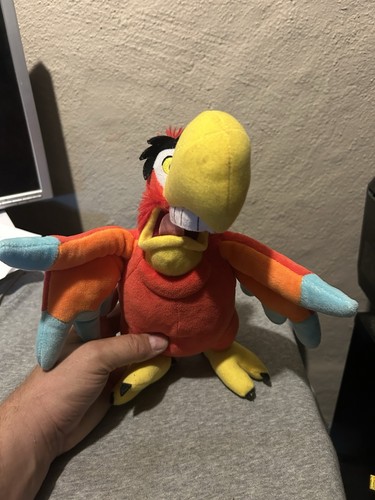 Walt Disney Store Aladdin “LAGO” Plush Toy Stuffed Animal 11” Parrot | eBay