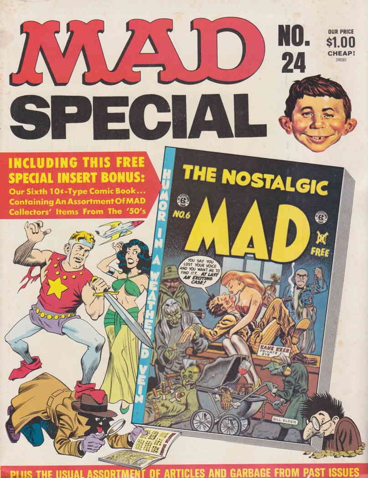 Mad Super Special #24A FN; E.C | with Nostalgic Mad 6 - we combine ...