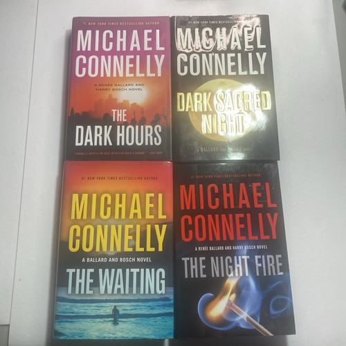Series Lot of 4Renee Ballard books by Michael Connelly Night Fire | eBay