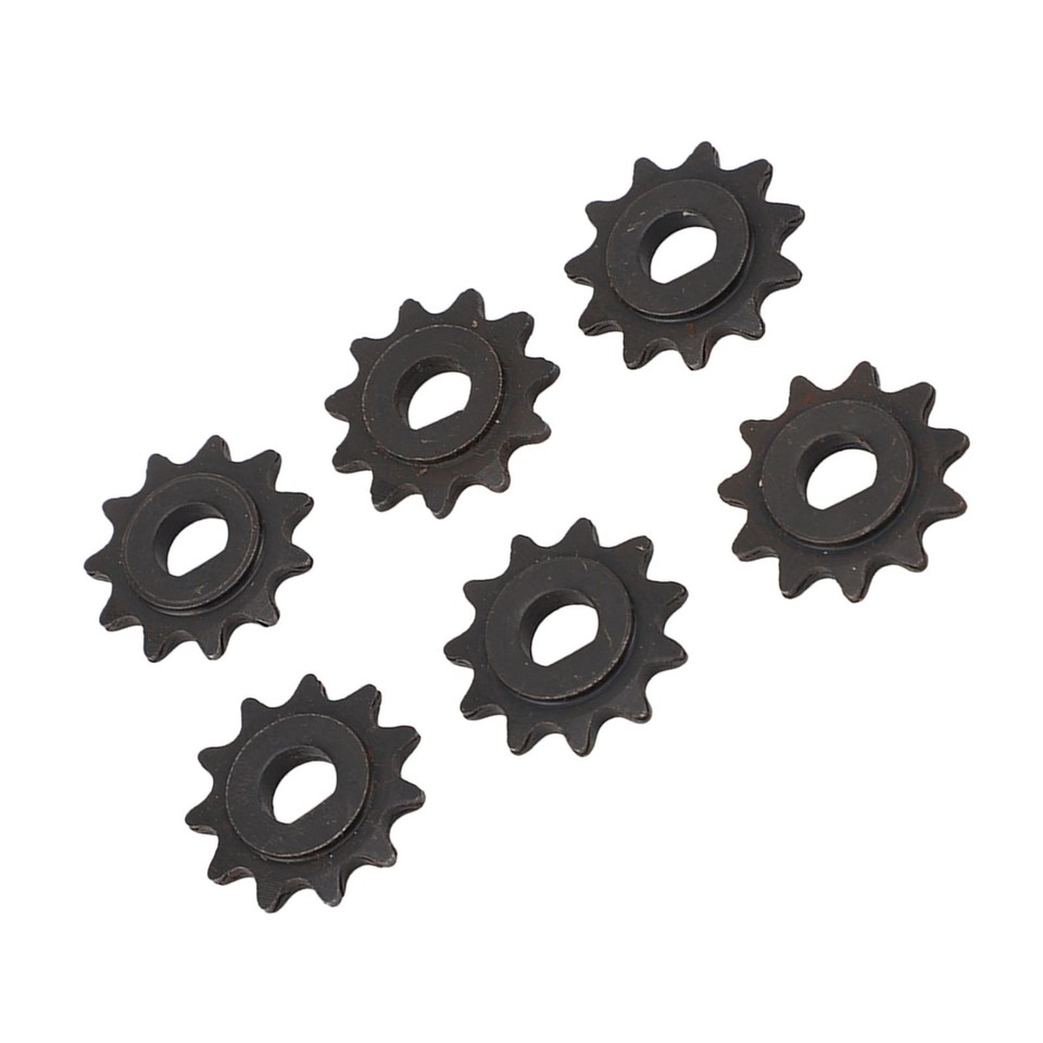 6 Stück 25H 11T Motorritzel 8mm Stahl Elektroroller Motorritzel ...