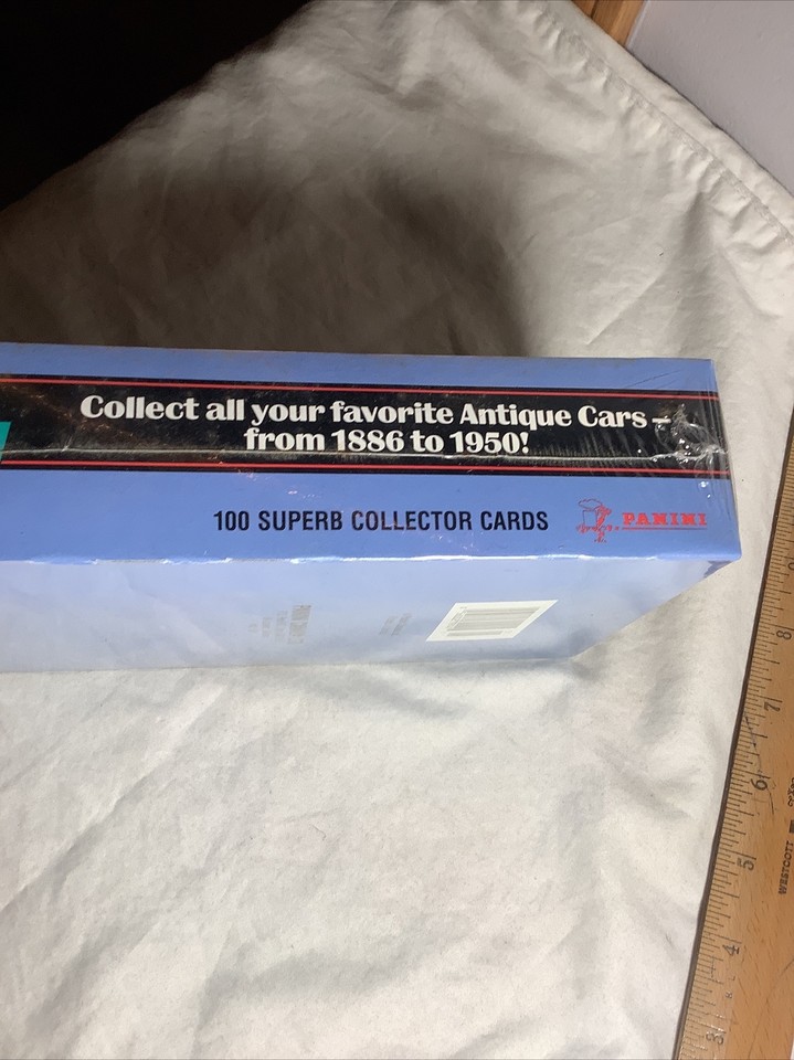 Panini Antique Cars 1st Collector Edition Cards 100 Cards/Box FACTORY ...