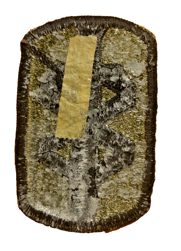 Military US Army 18th Medical Command Patch Unit Subdued Camo K935 | eBay