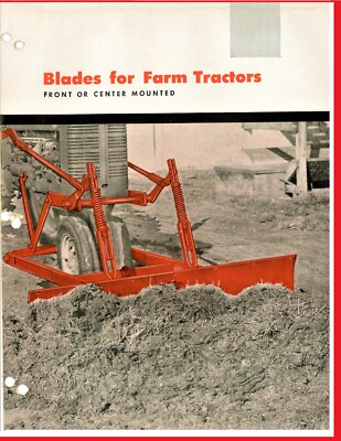 IH Farmall Cub 100 140 240 200 Super A C Leveling Grader Blades Color ...