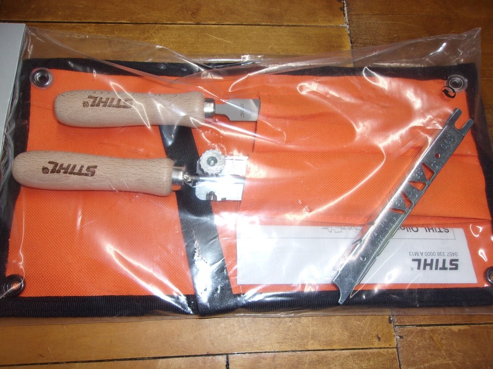 Stihl Saw Chain Sharpening Kit 1/4" 3/8" Picco File OEM 5605-007-1027 # ...