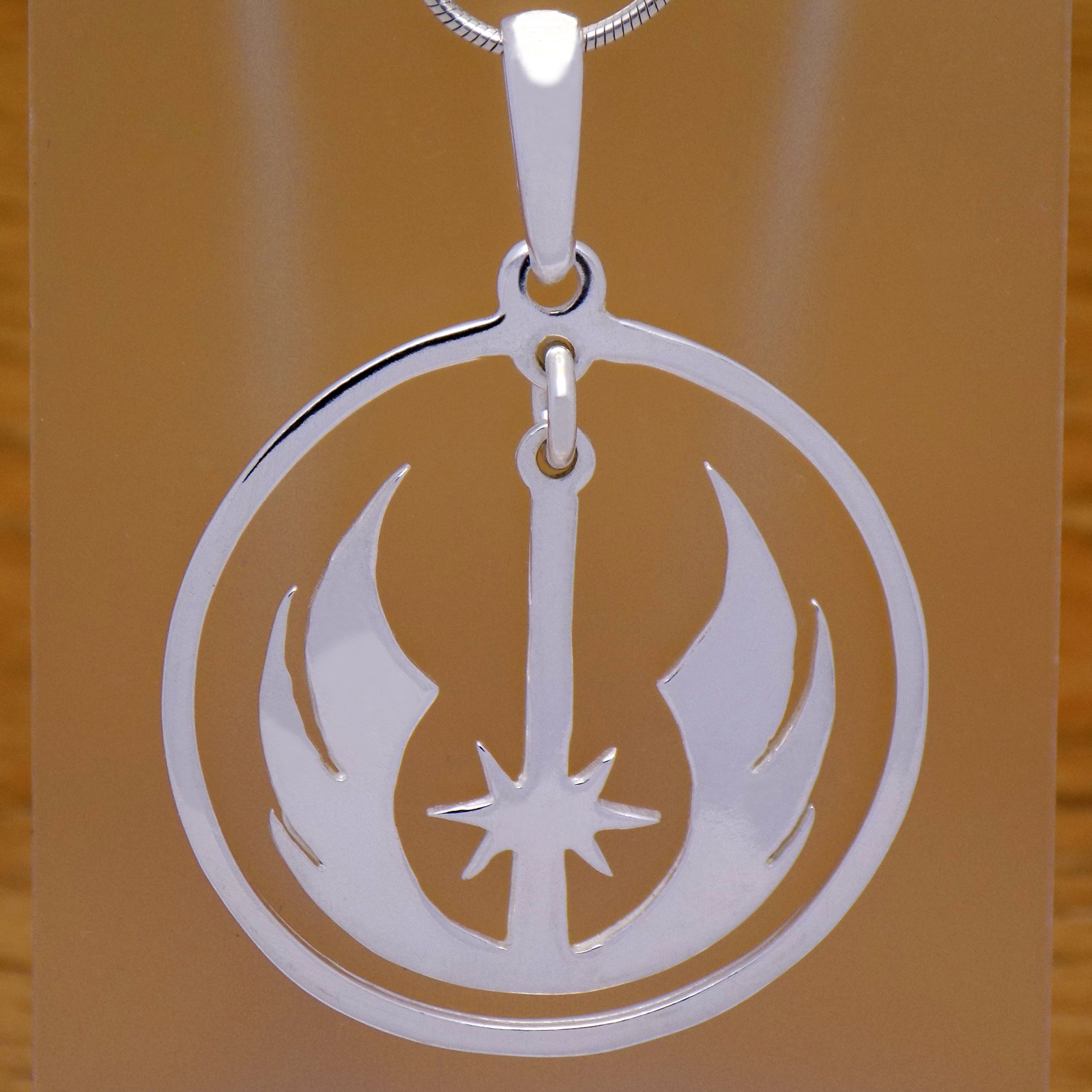 Solid 925 Sterling Silver Star Wars Rebel Alliance Galactic Empire Jedi ...
