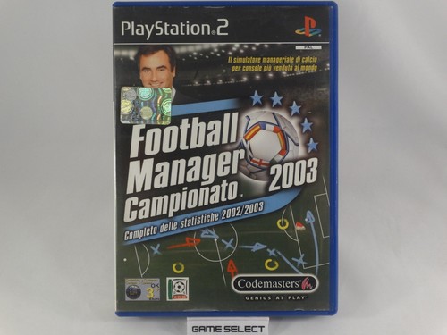 Football Manager Championnat 2003 Sony PS2 Playstation Pal - Complet ...