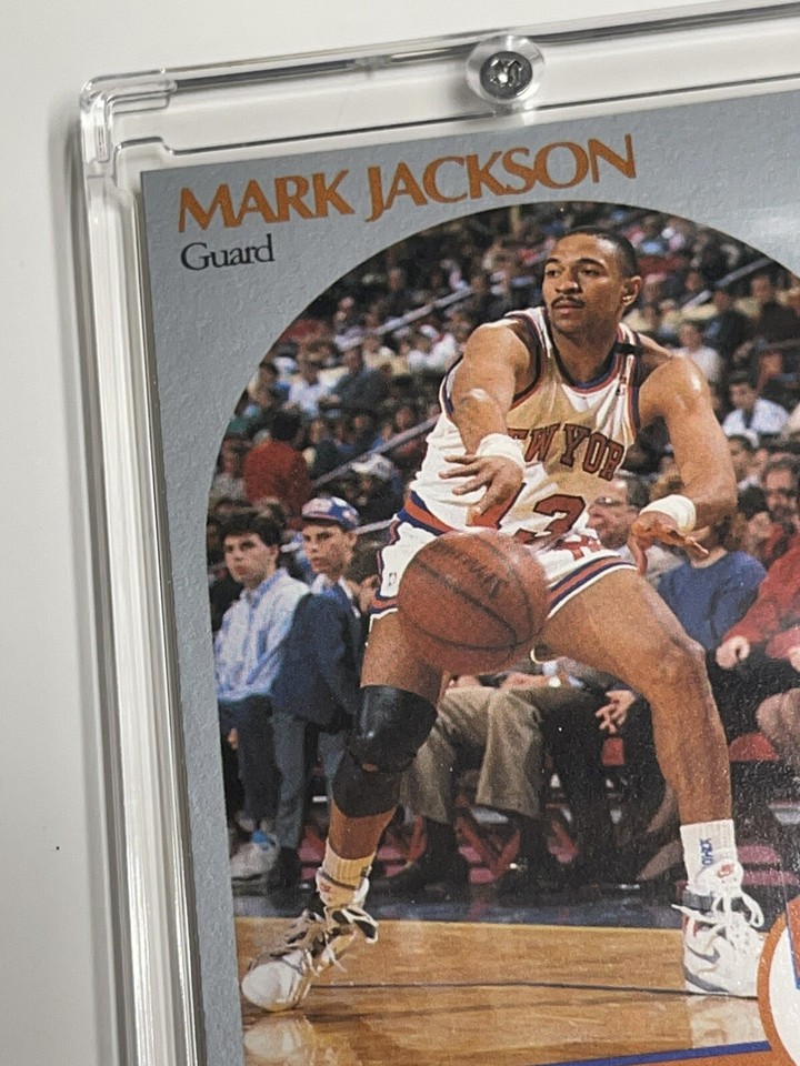 MENENDEZ BROTHERS ROOKIE CARD - MARK JACKSON 1990-91 Hoops Basketball ...