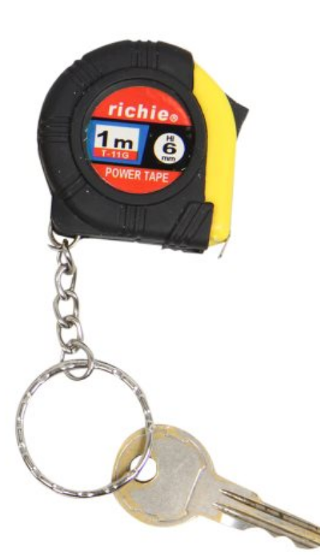 # Metric Key Ring Tape Measure Key Chain | eBay