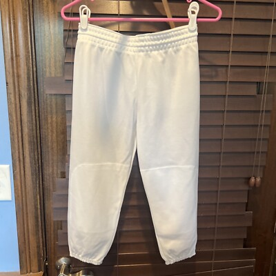 BIKE ATHLETIC WHITE POLYESTER BASEBALL PANTS - SIZE YOUTH LARGE Style ...