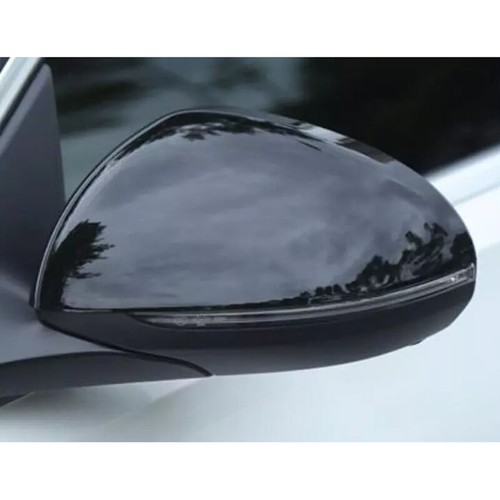 Gloss Black Rearview Side Mirror Covers Cap For Benz C-Class W206 2022 ...
