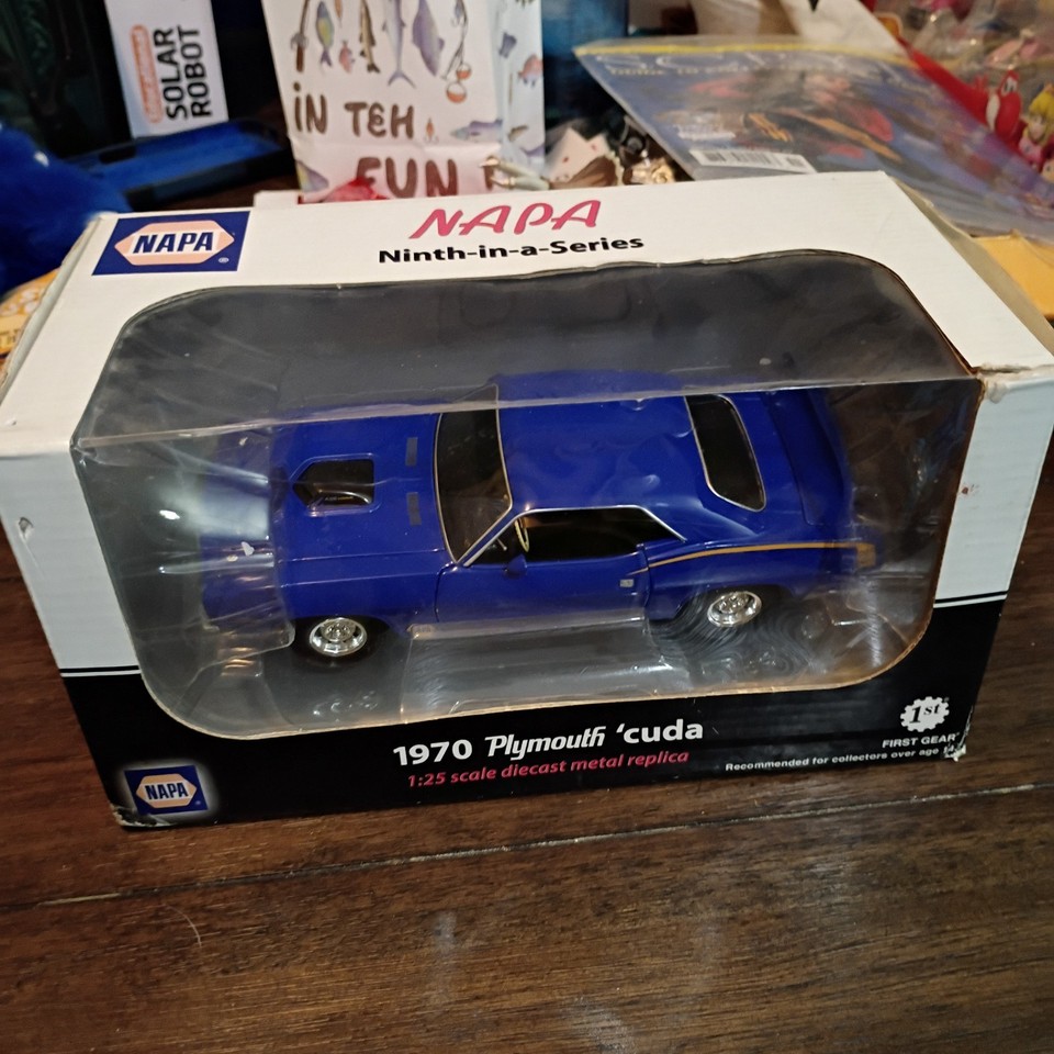 First Gear /Napa 1/25 1970 Plymouth Cuda. NIB 783724402755| eBay
