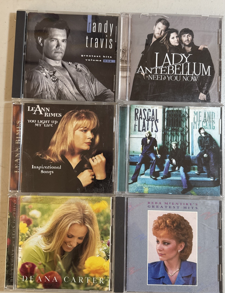 20 Country CD Lot Keith Urban, Randy Travis, Wynona, Kenny, Reba & More ...