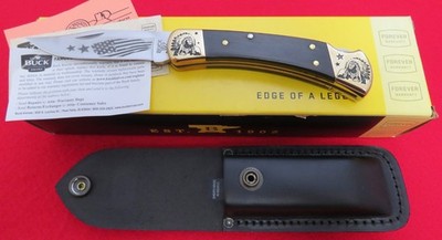 Buck USA 110 Knife BRIAN YELLOWHORSE American Indian Chief NICE AAA+ ...