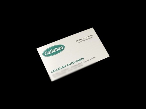 Tommy Boy (1995) Callahan Auto Parts Chris Farley Business Card Movie Prop | eBay
