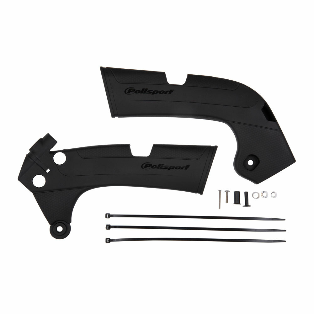 Polisport Frame Guards Protectors Black CRF250R 2018-2019 CRF450R RX ...
