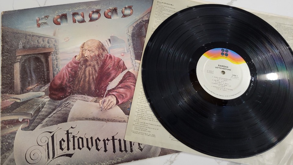 Kansas - Leftoverture Vinyl LP - 1976 First Press - Kirshner JZ 34224 ...