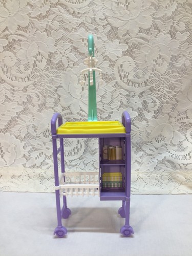 Barbie Baby Bed Changing Table Station | eBay