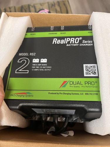 Dual Pro RS2 RealPRO 2 Bank Onboard Charger | eBay