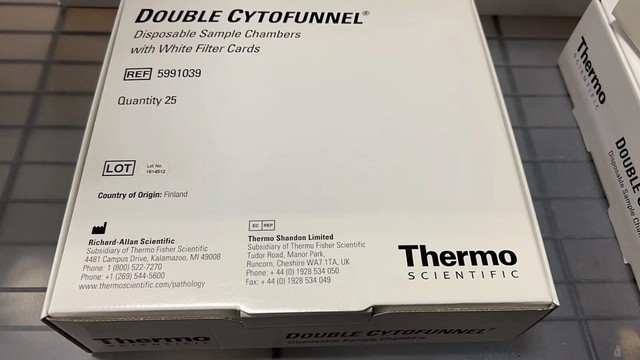 Thermo Scientific 5991039 Cytofunnel Disposable Double White Sample ...